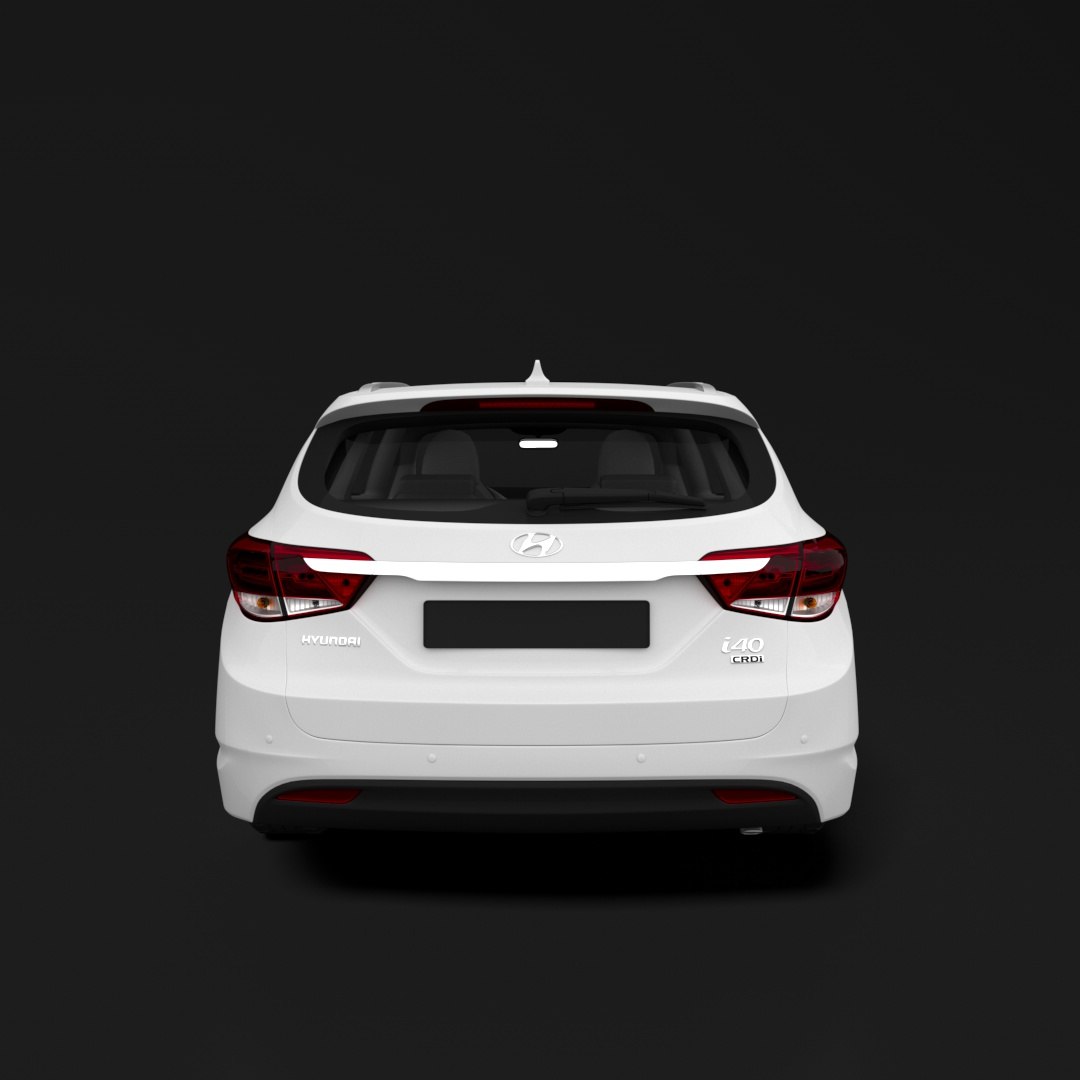 3D Hyundai I40 Wagon Model - TurboSquid 2341140