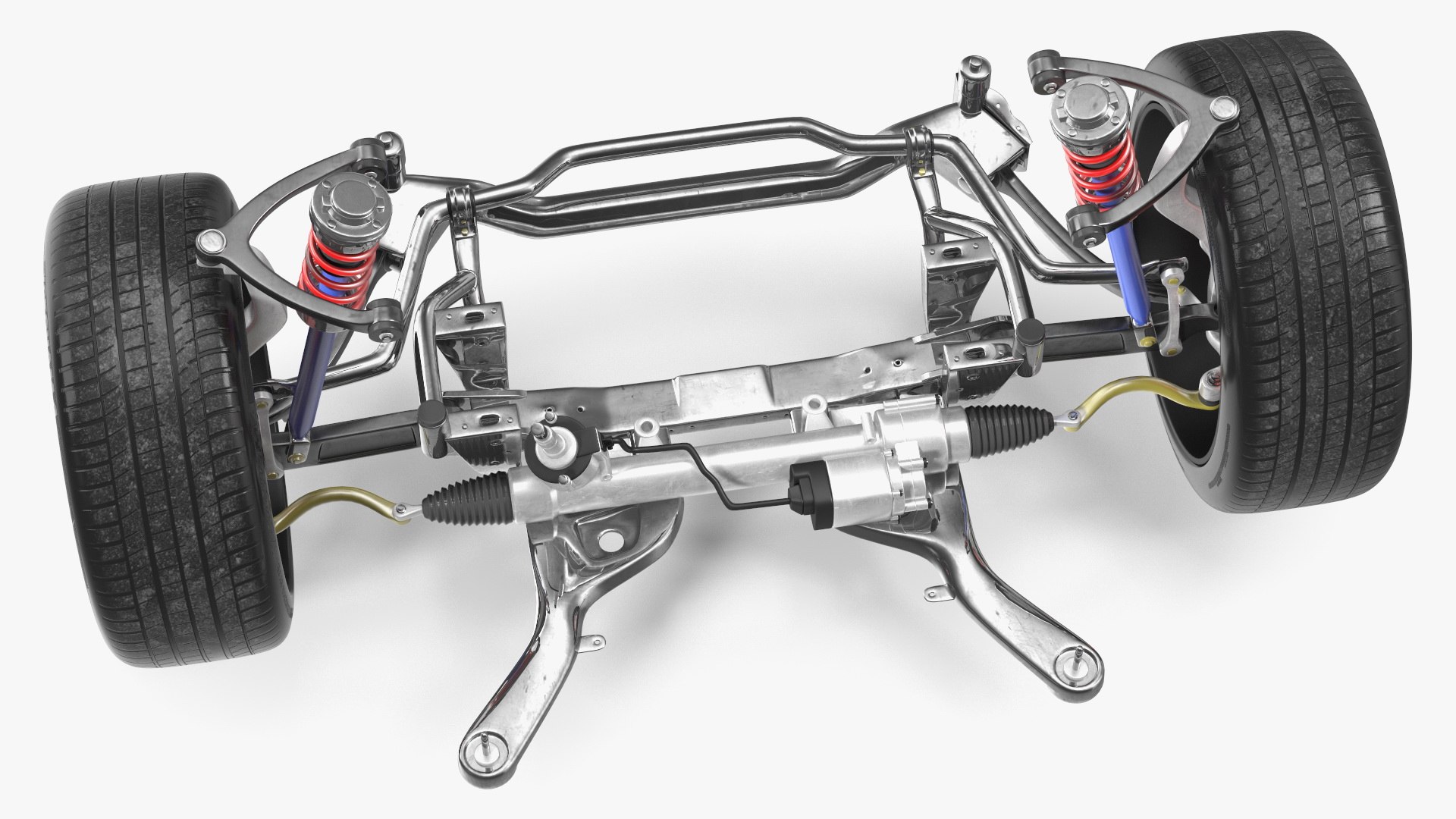 3D Model Car Suspension System - TurboSquid 2207155