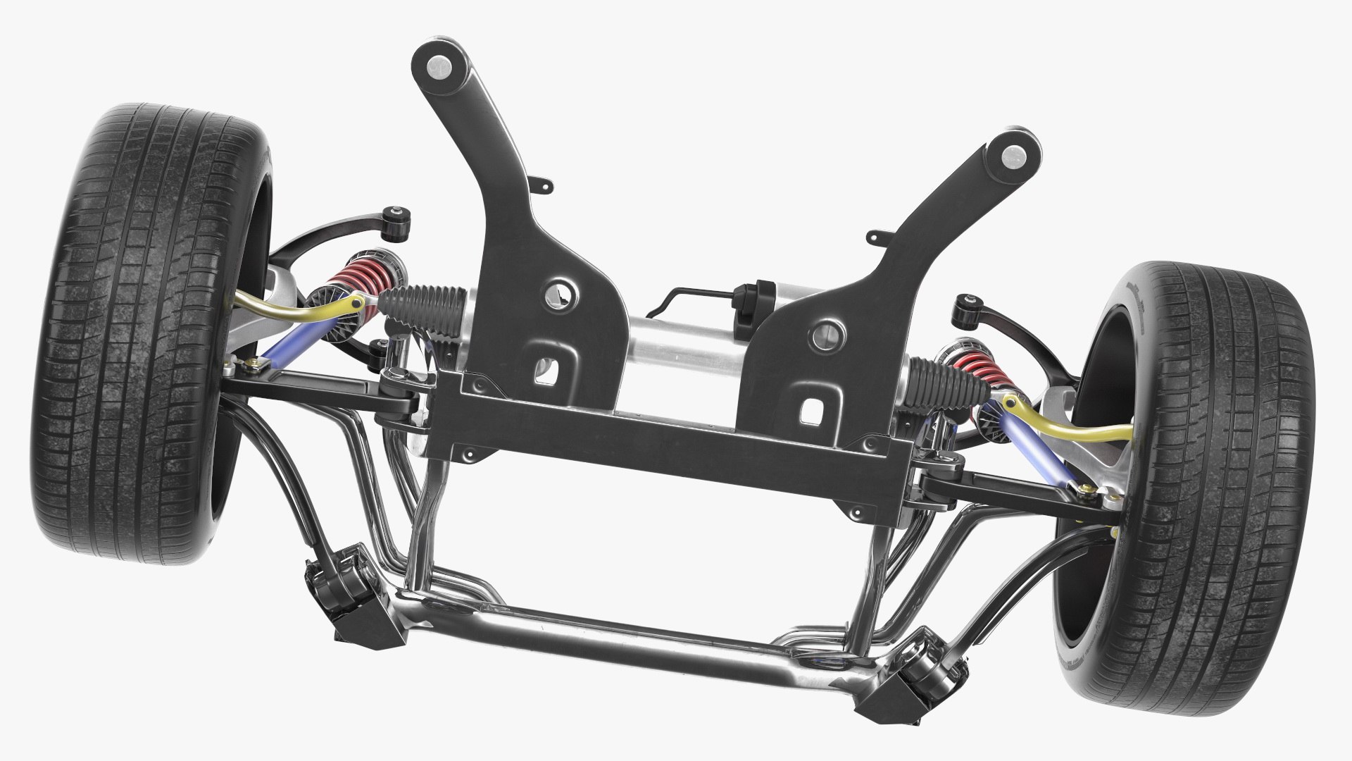 3D Model Car Suspension System - TurboSquid 2207155
