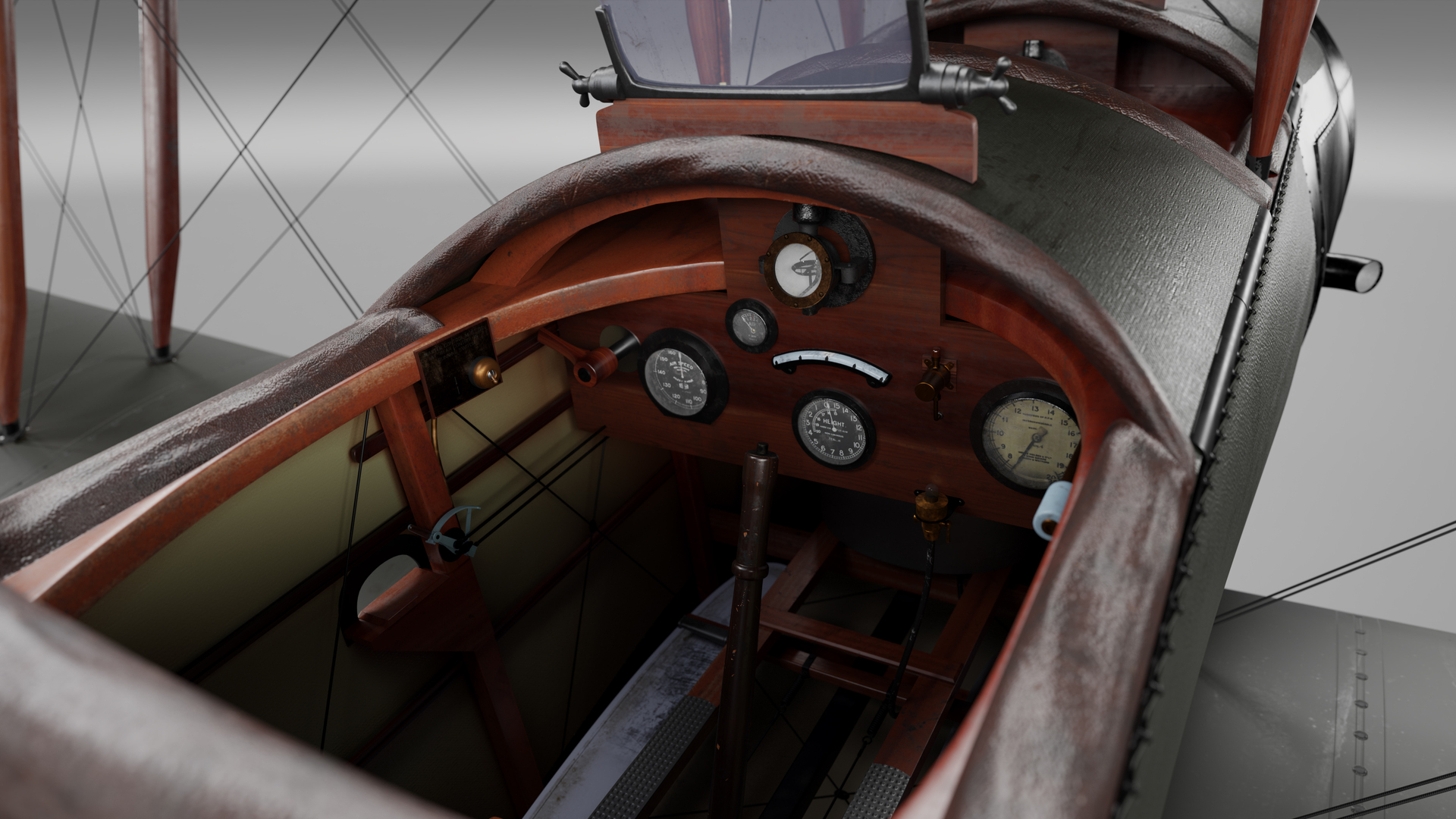 3D model avro 504k biplane - TurboSquid 1673403