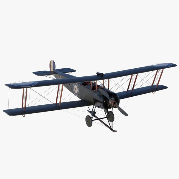 3D model avro 504k biplane - TurboSquid 1673403