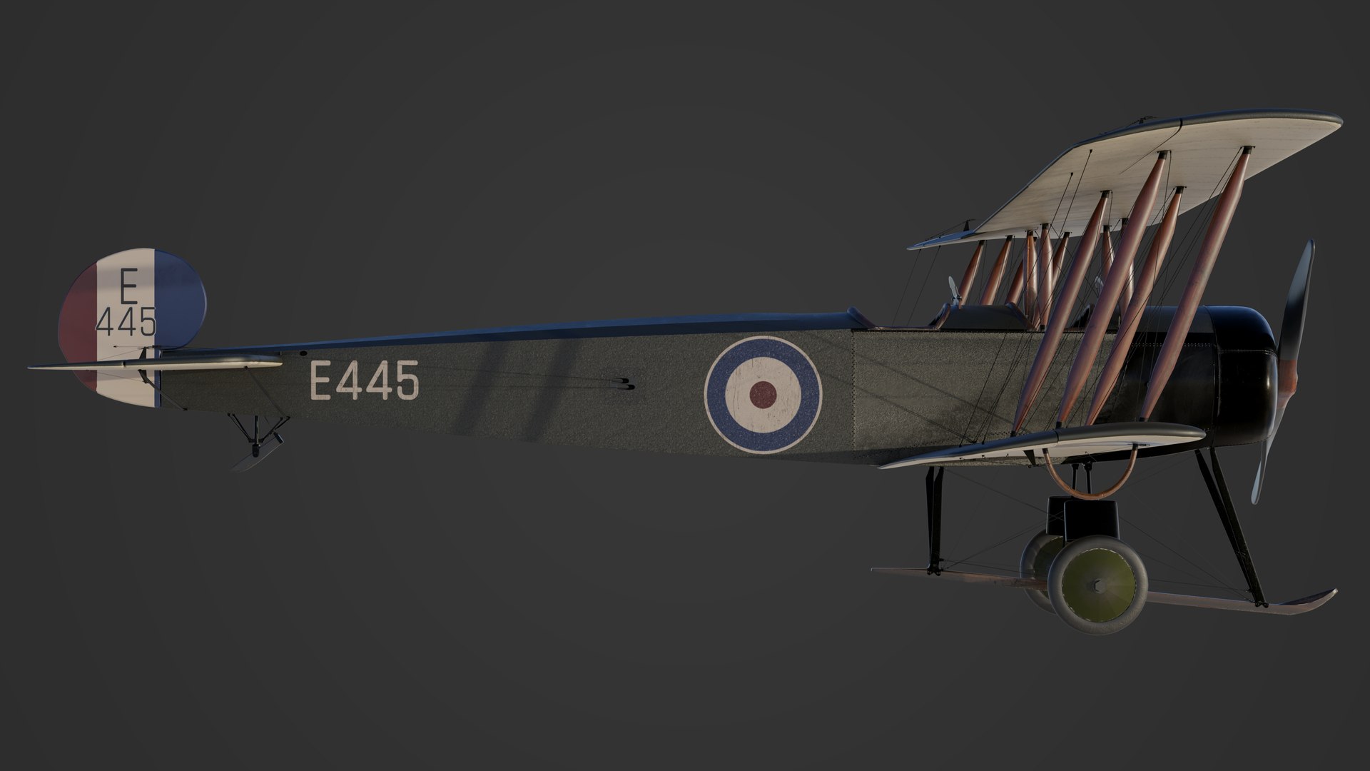 3D Model Avro 504k Biplane - TurboSquid 1673403