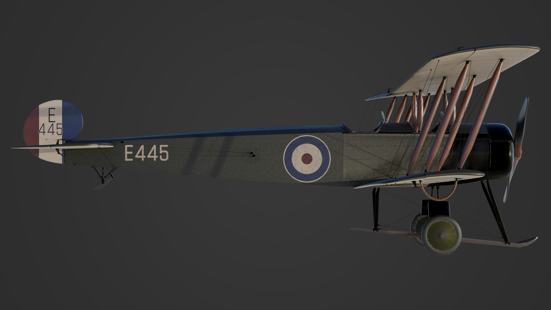 3D model avro 504k biplane - TurboSquid 1673403