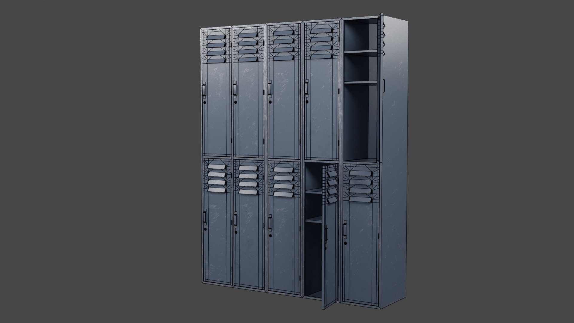 3D Model Locker - TurboSquid 1809822