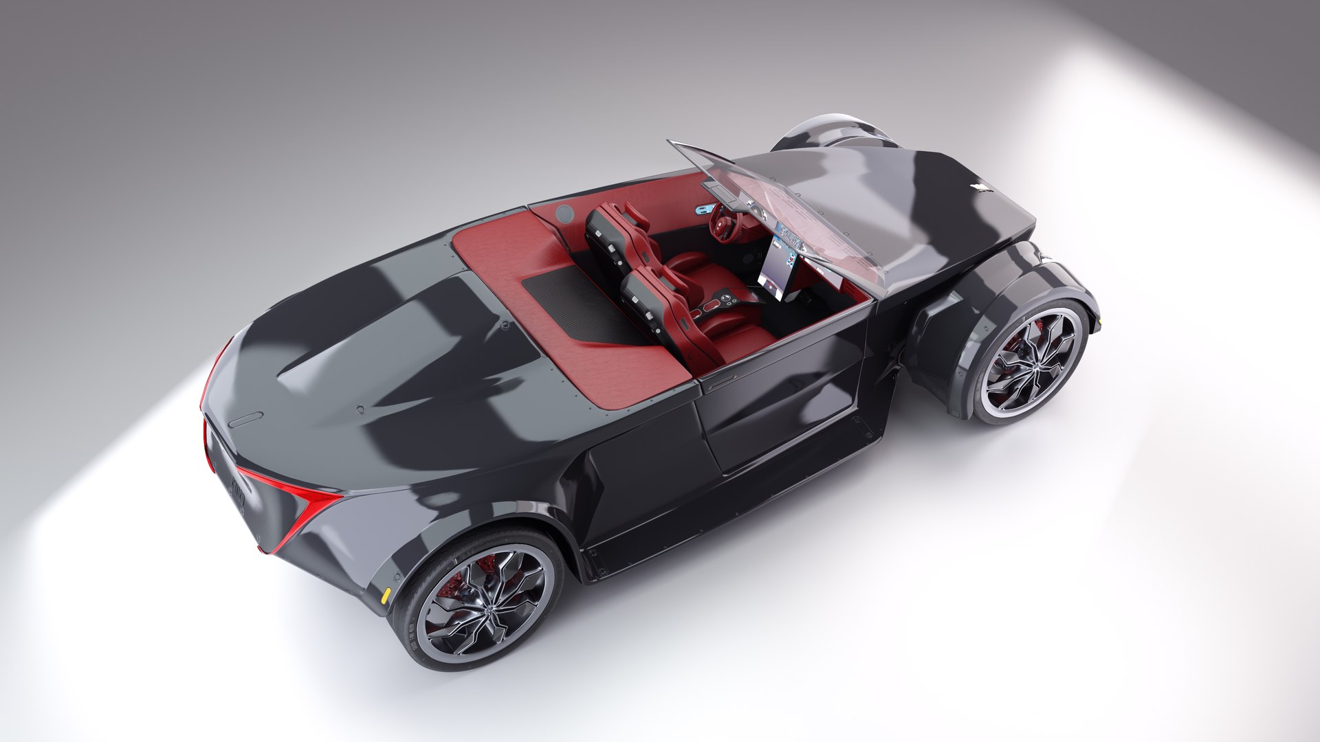 3D Model Calico Evo Electric Car - TurboSquid 2325135