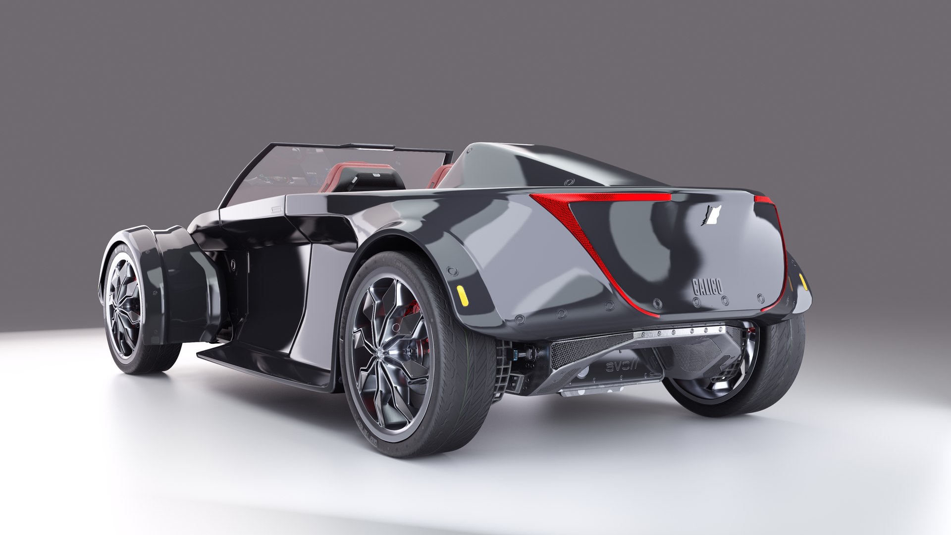 3D Model Calico Evo Electric Car - TurboSquid 2325135