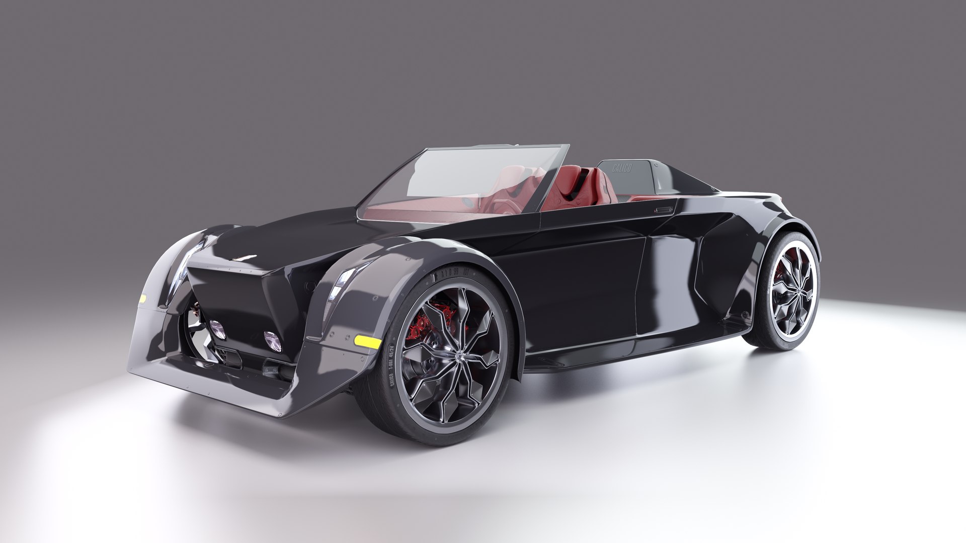 3D Model Calico Evo Electric Car - TurboSquid 2325135