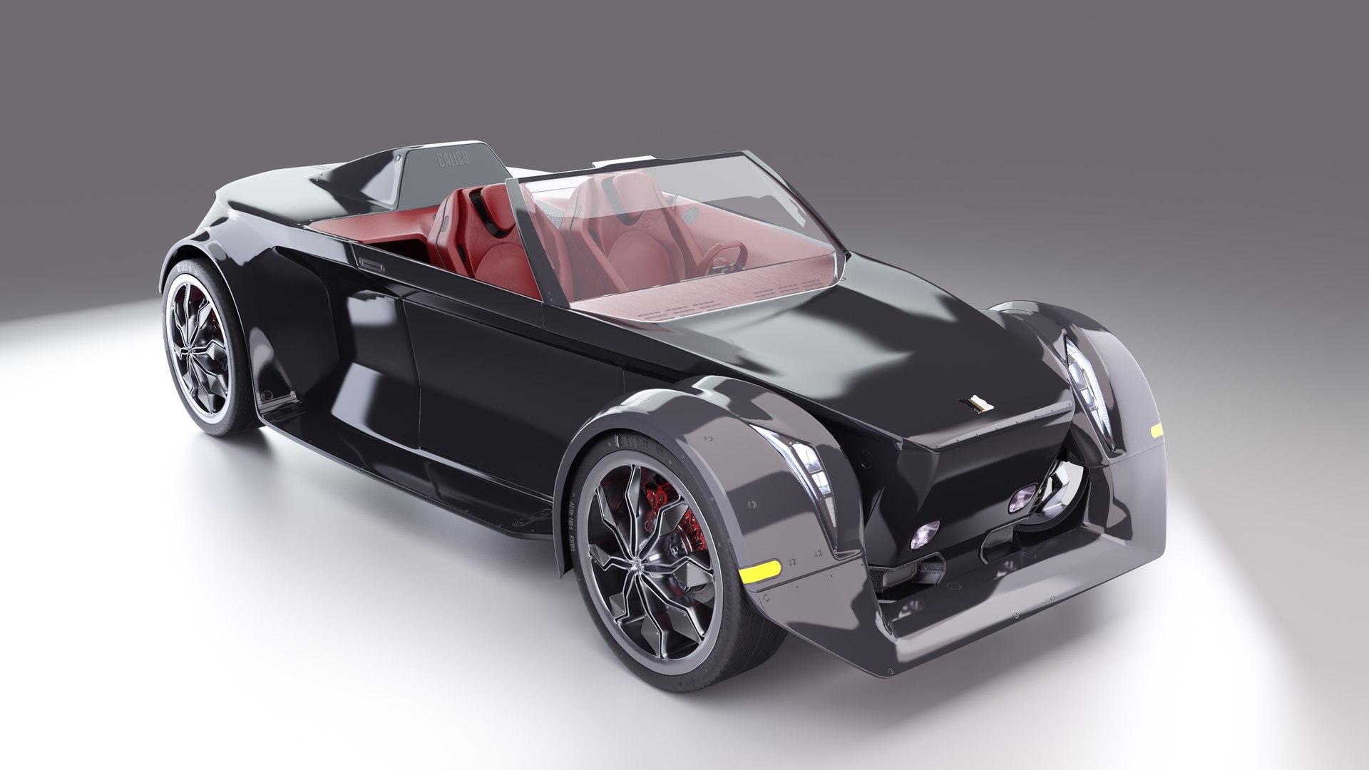 3D Model Calico Evo Electric Car - TurboSquid 2325135