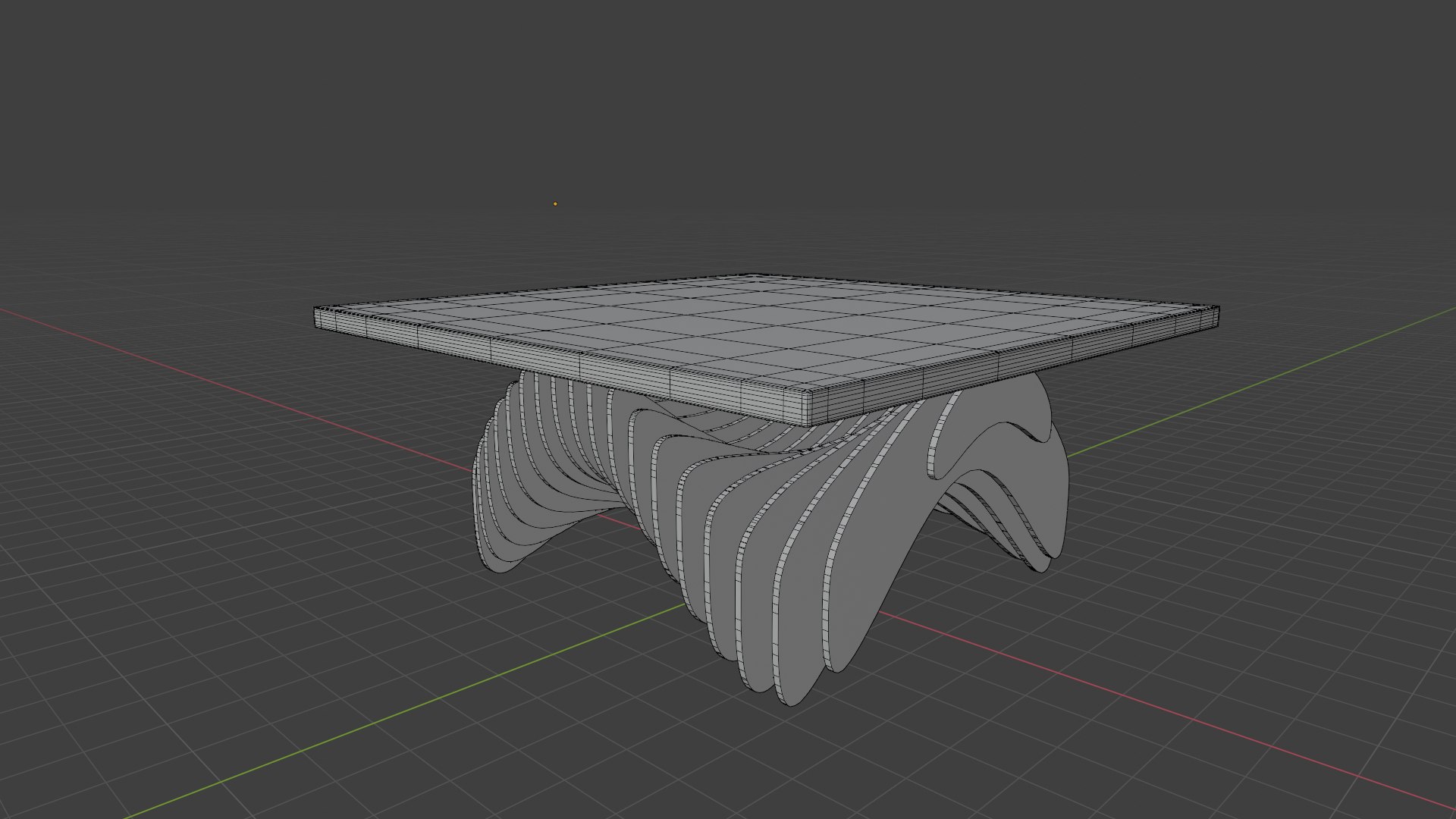 3D Cube Table model - TurboSquid 2053583