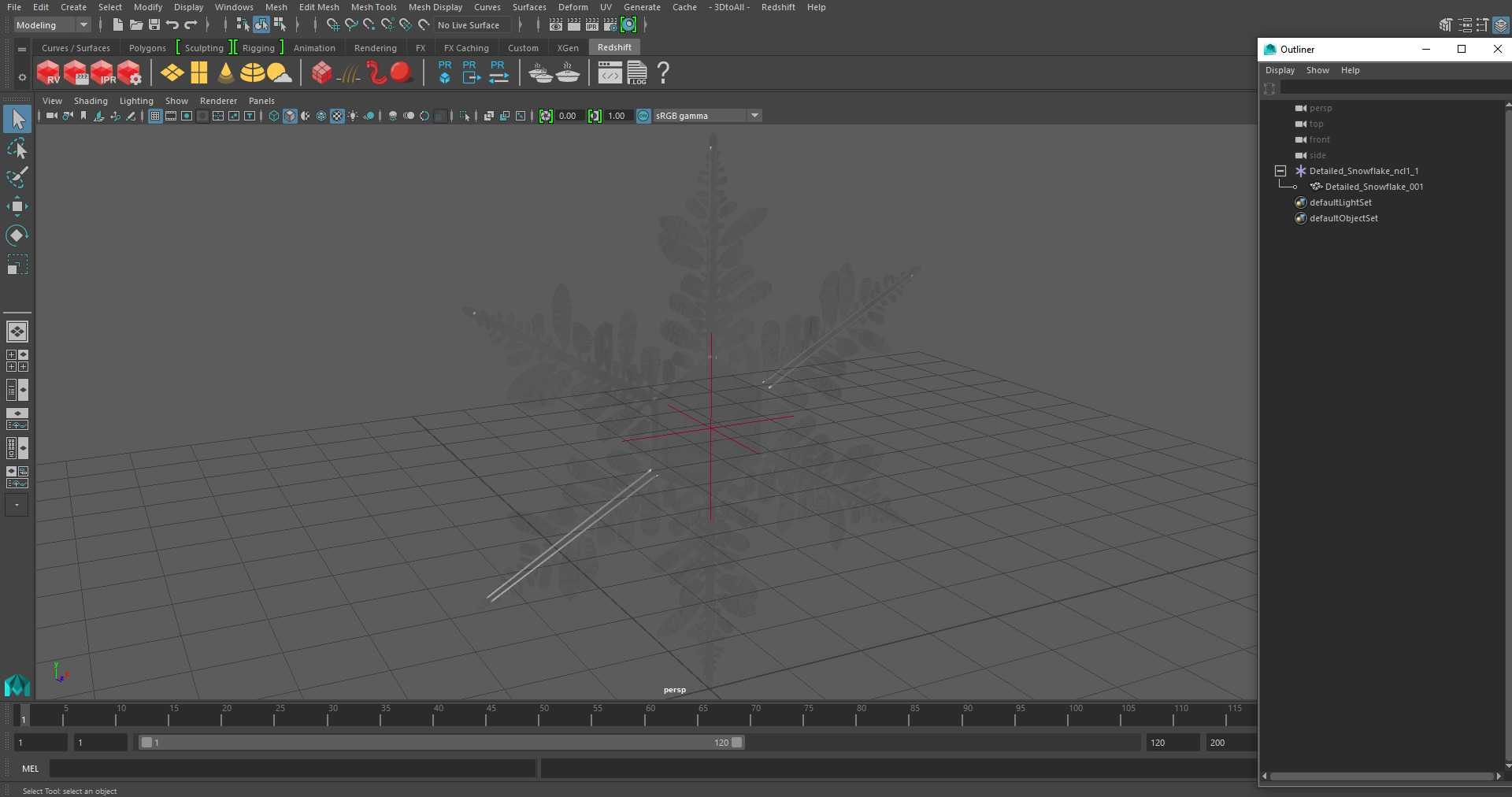 3D Detailed Snowflake - TurboSquid 2246832