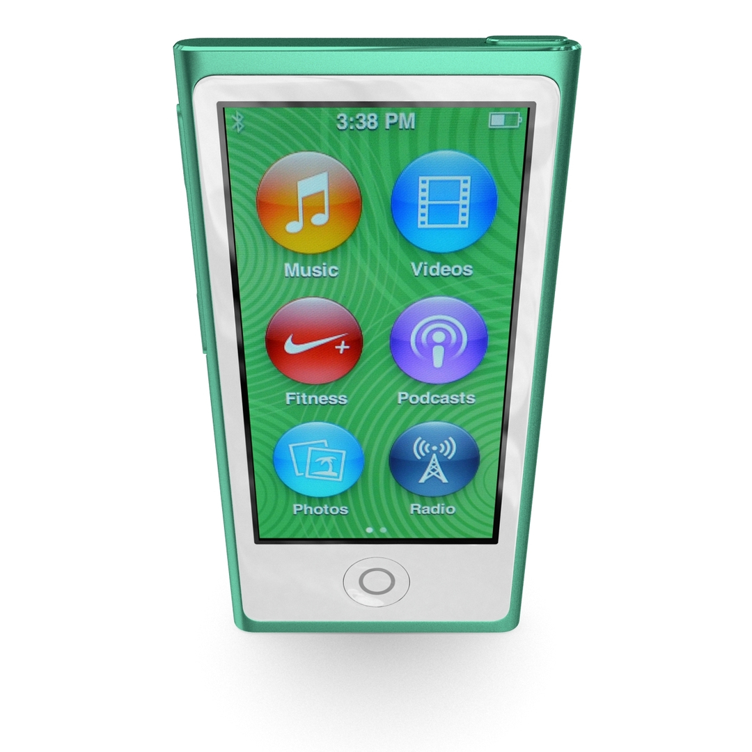 3d Apple Ipod Nano Model