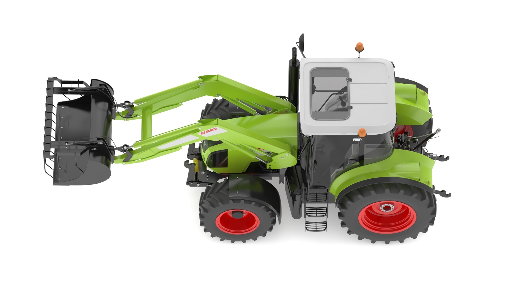 Claas Arion 400 Tractor Version 2010 3D - TurboSquid 2241136
