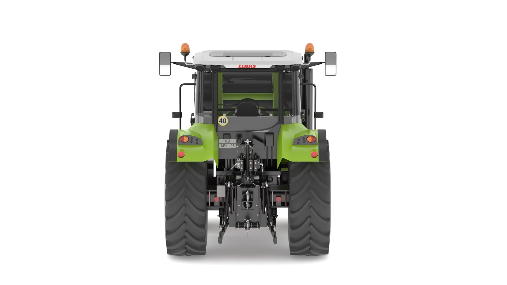 Claas Arion 400 Tractor Version 2010 3D - TurboSquid 2241136