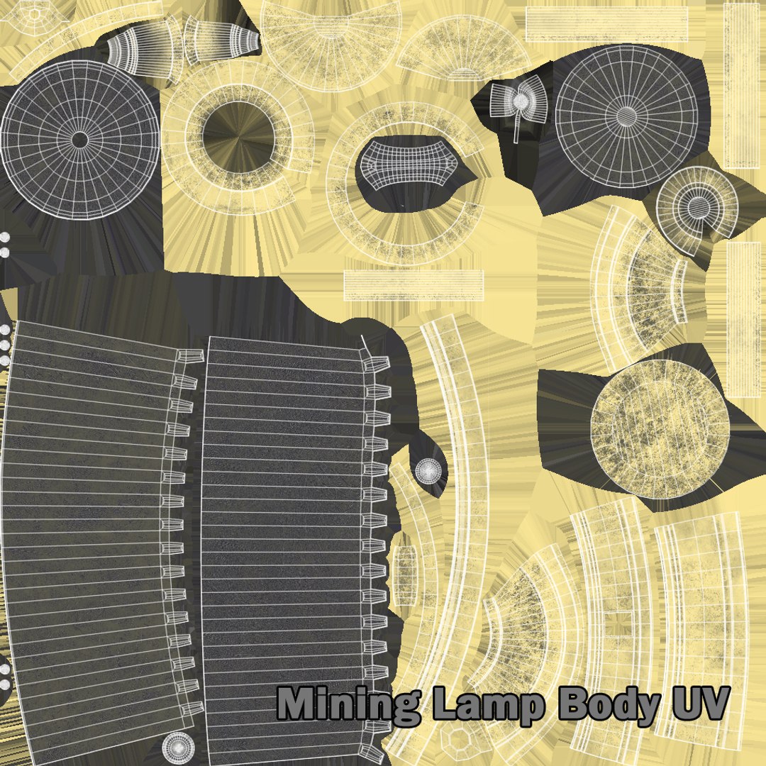 Mining Lamp S 3D Model - TurboSquid 1350859