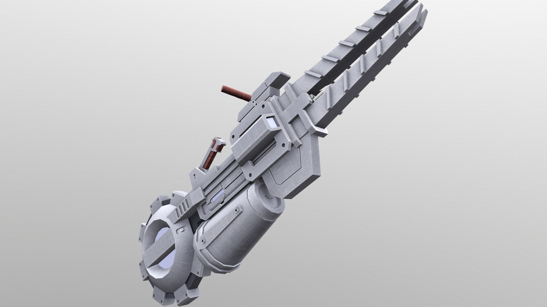 Harpoon Gun Level 5 3D Model - TurboSquid 2191316