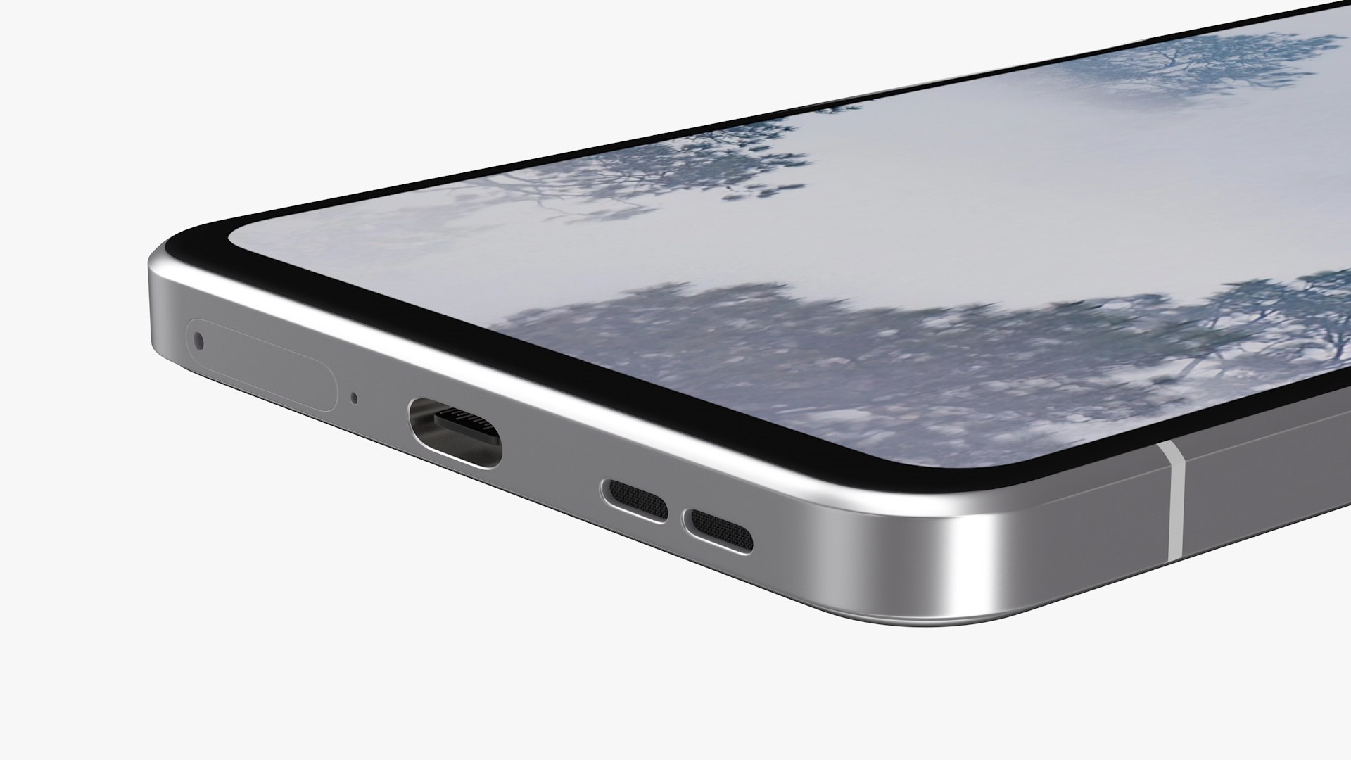 3D 3D Nokia X30 Ice White - TurboSquid 2094419