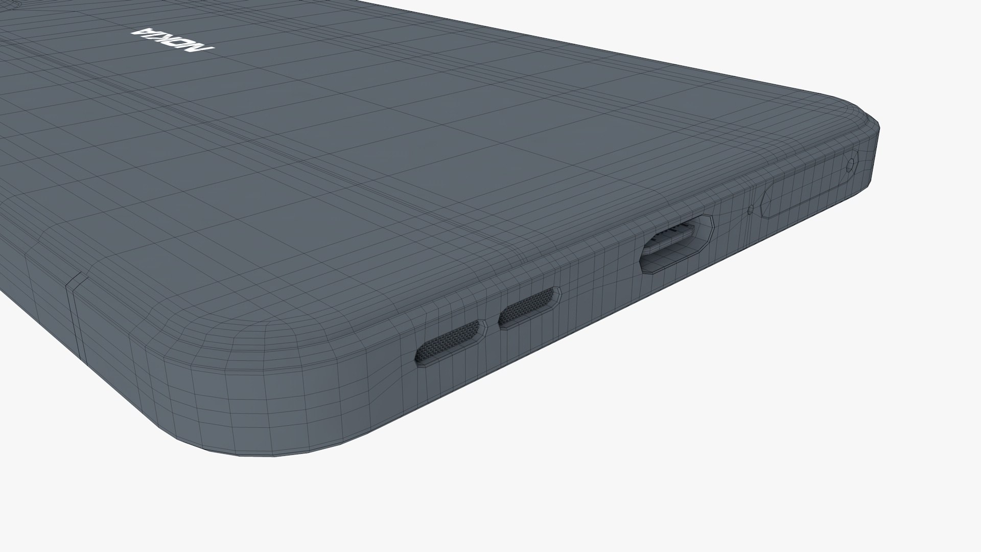 3D 3D Nokia X30 Ice White - TurboSquid 2094419