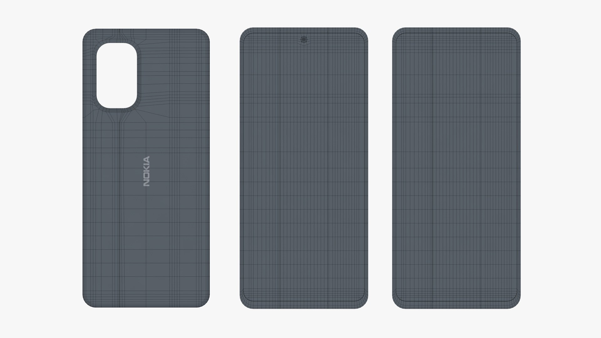 3D 3D Nokia X30 Ice White - TurboSquid 2094419