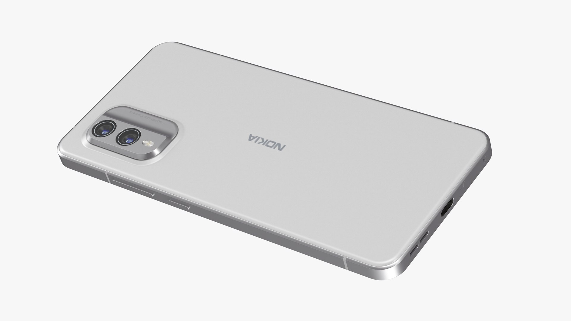 3D 3D Nokia X30 Ice White - TurboSquid 2094419