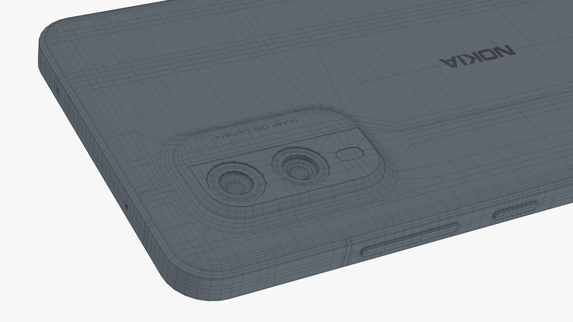 3D 3D Nokia X30 Ice White - TurboSquid 2094419