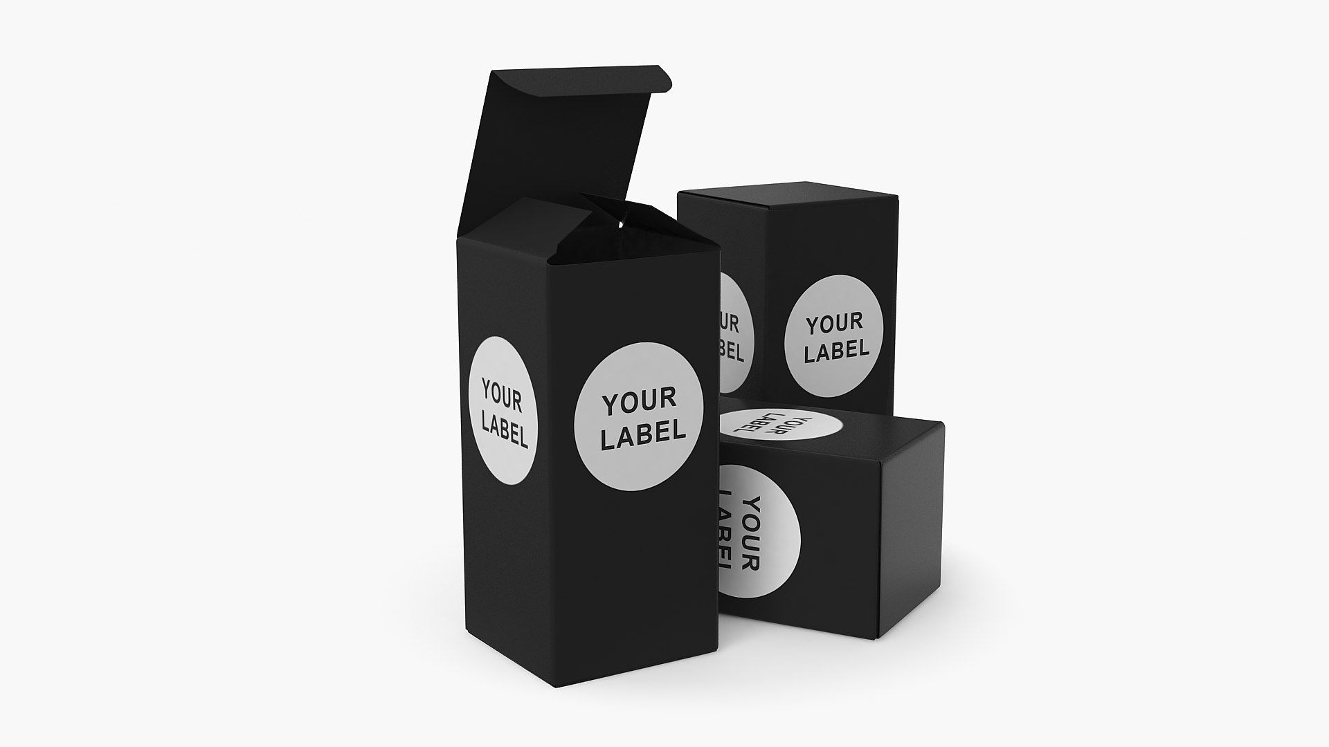 Package Box Collection 3D Model - TurboSquid 2329039