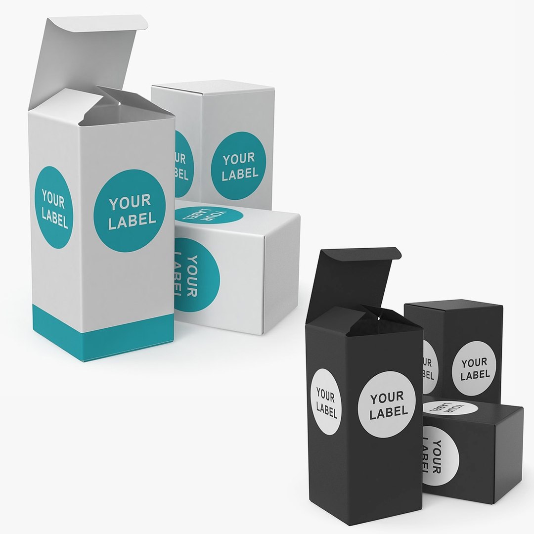 Package Box Collection 3D Model - TurboSquid 2329039