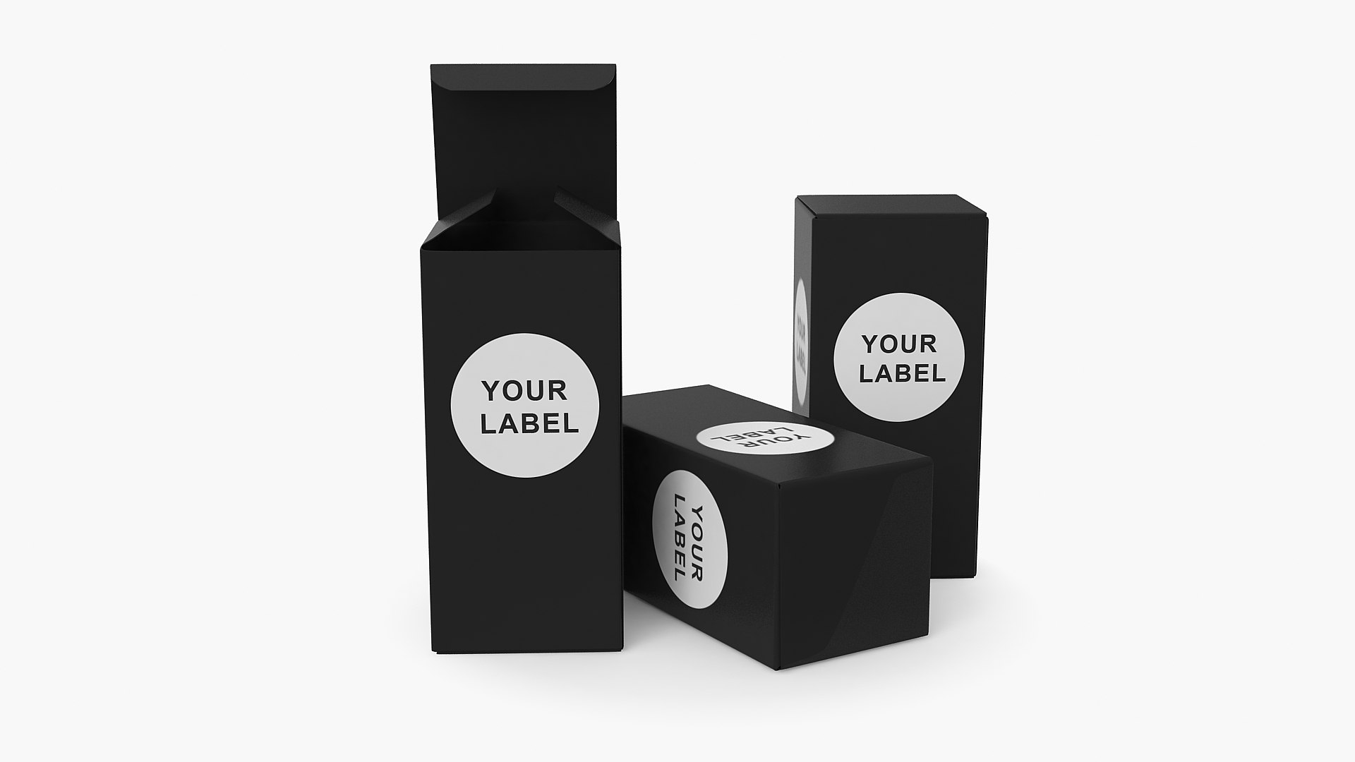 Package Box Collection 3D Model - TurboSquid 2329039