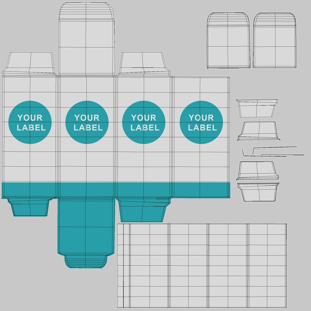 Package Box Collection 3D Model - TurboSquid 2329039