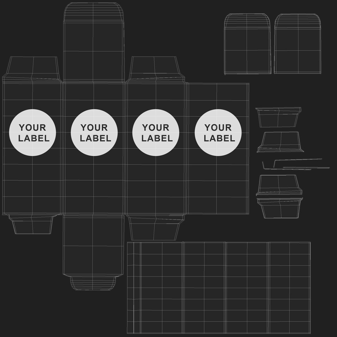 Package Box Collection 3D Model - TurboSquid 2329039