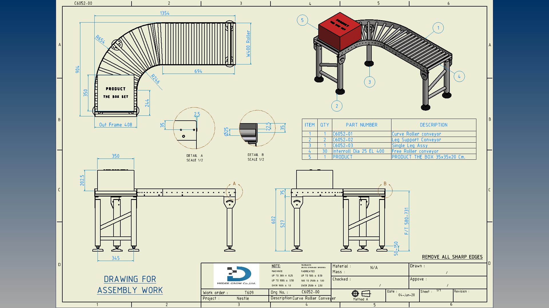 Gravity Roller Conveyor 01 3D Model - TurboSquid 1997546