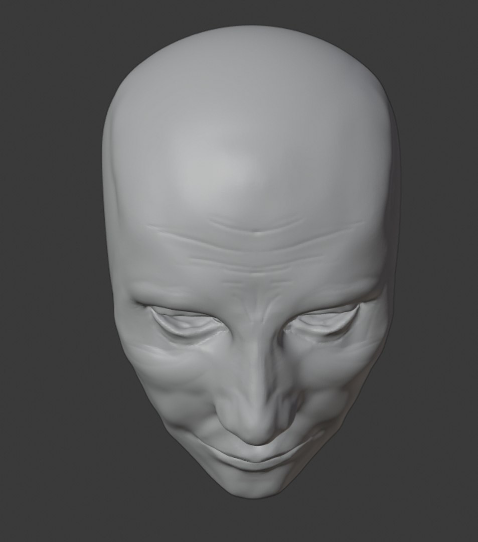 3D Base Head Model - TurboSquid 1562498