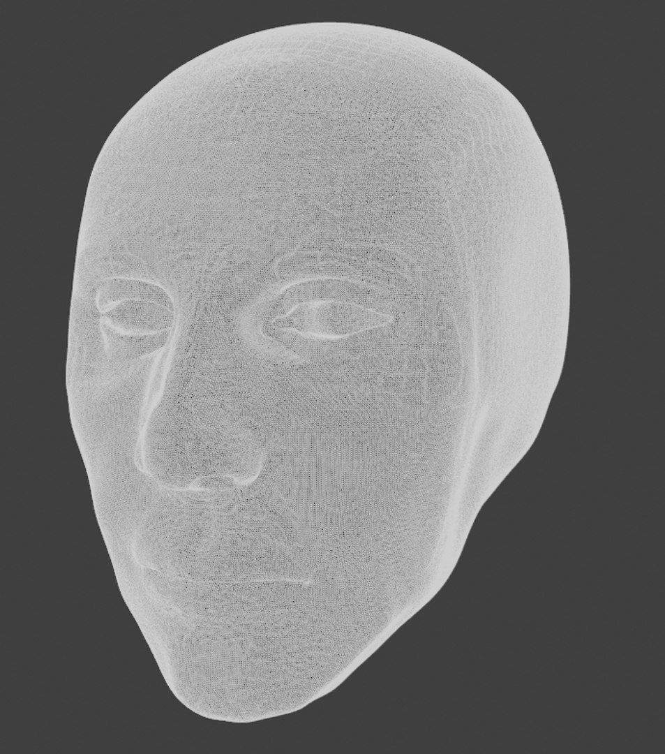 3D Base Head Model - TurboSquid 1562498