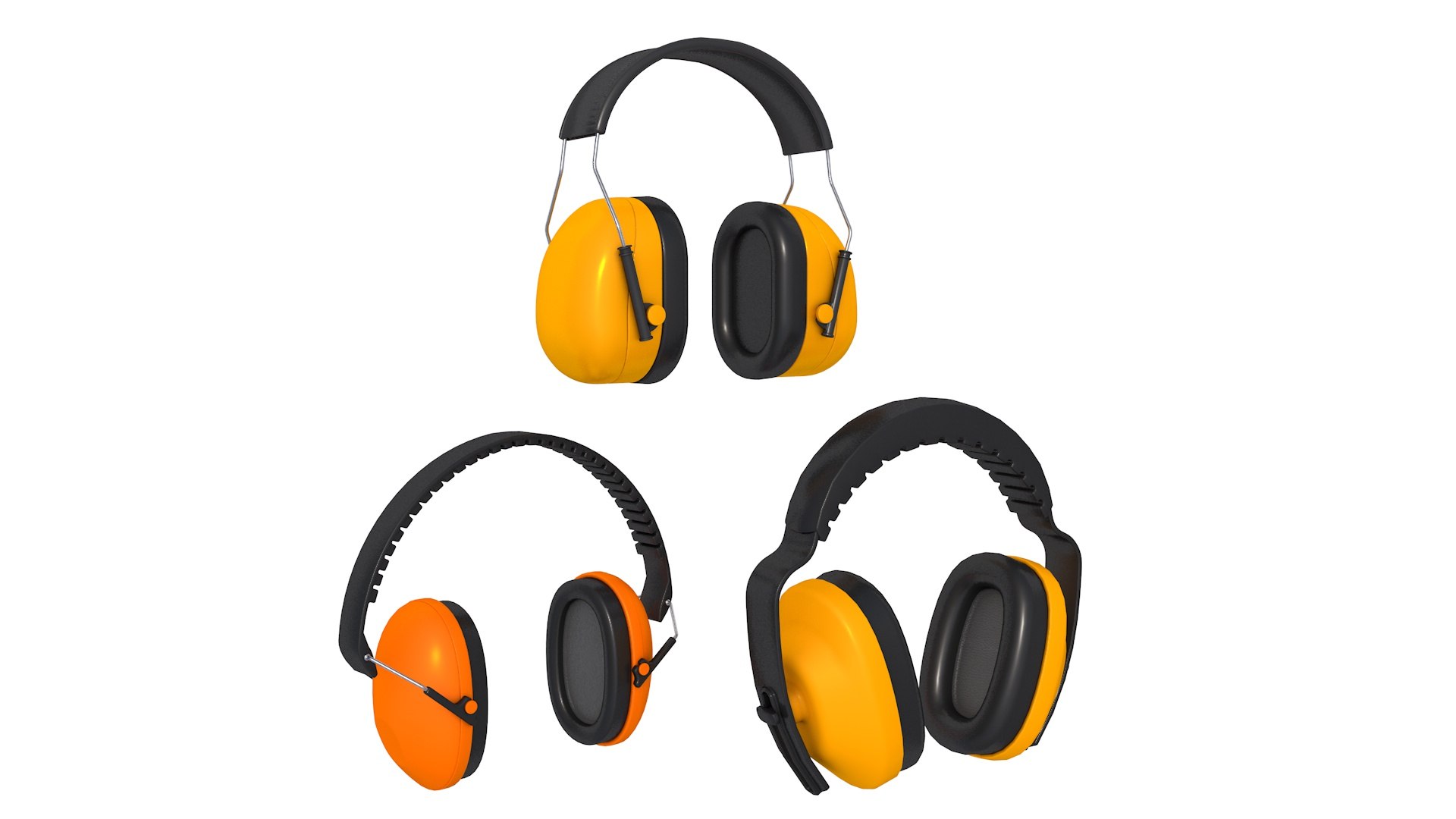 3D Model Ear Defenders Collection - TurboSquid 2082507