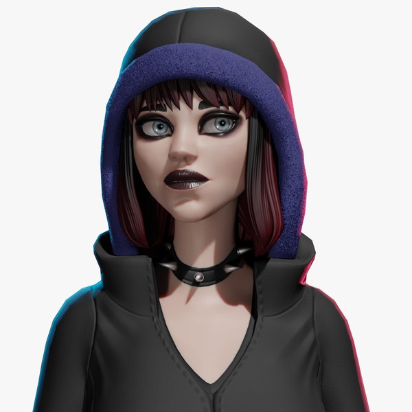 3D Realistic Child Girl Everyday Style Rigged - TurboSquid 2084353