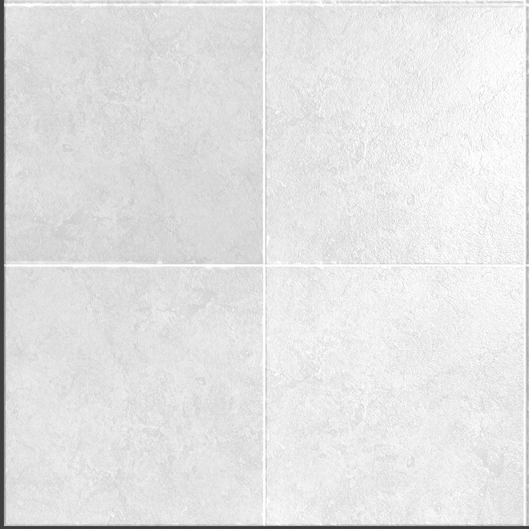 White Tile 3d Obj