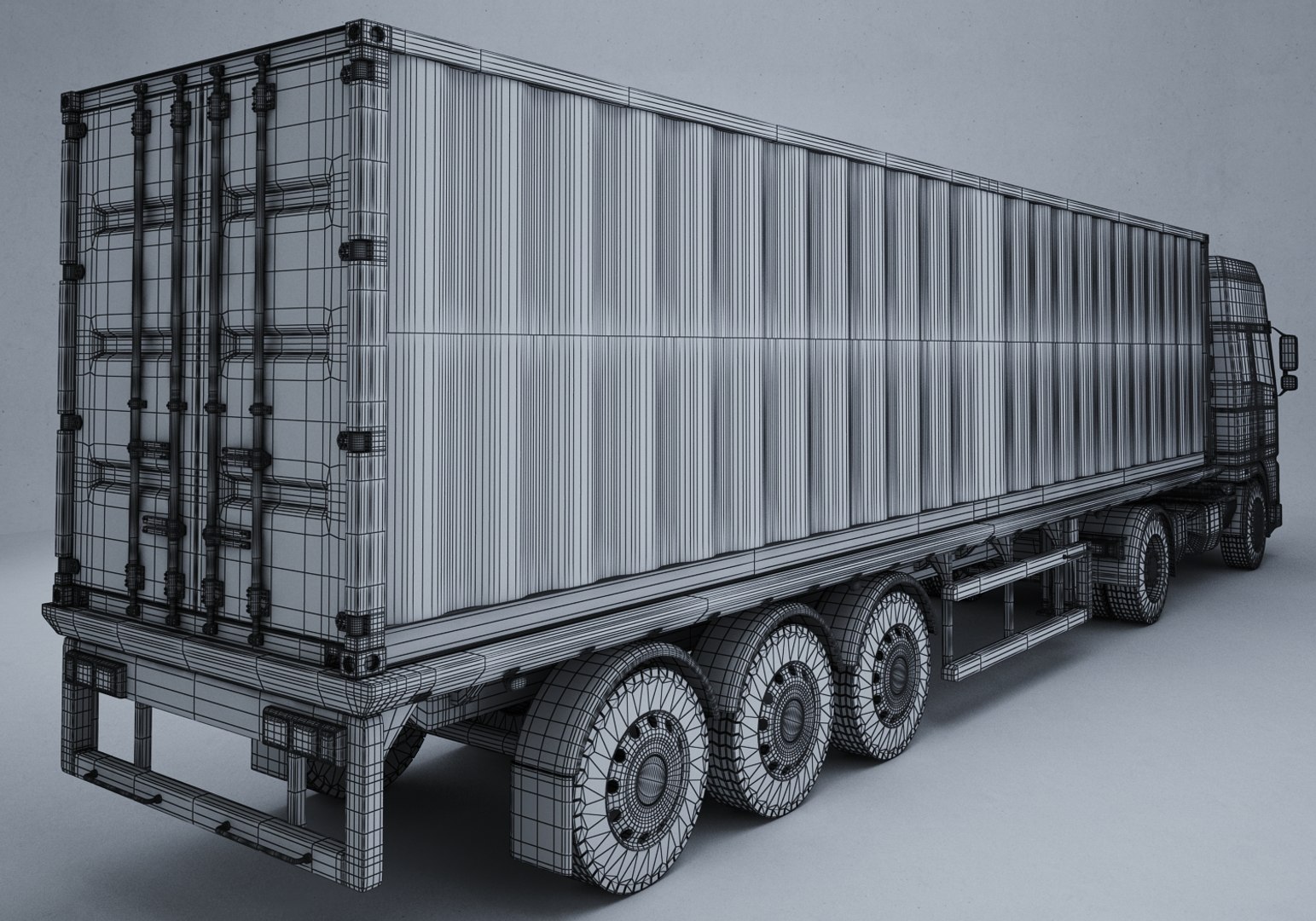 3D Model Daf Xf Truck - TurboSquid 1606673