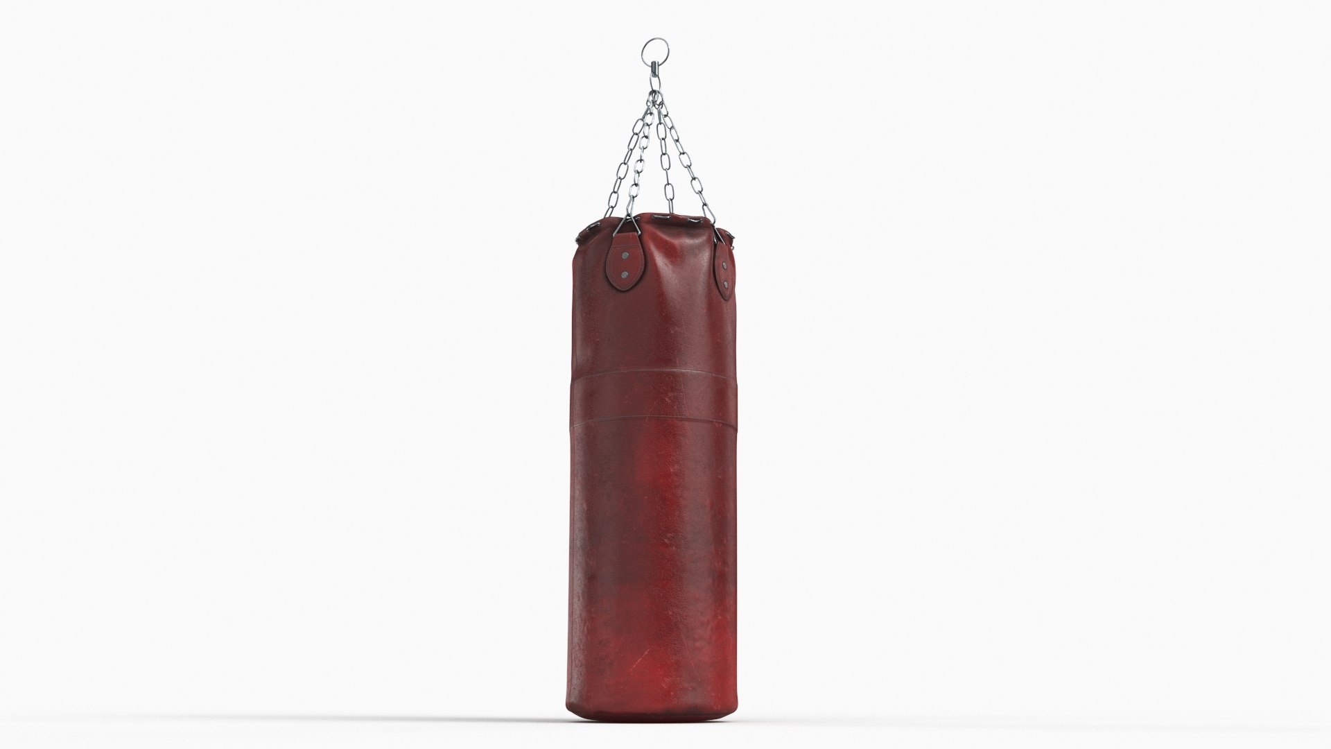 Realistic Punching Bag Red 3D Model - TurboSquid 1951049