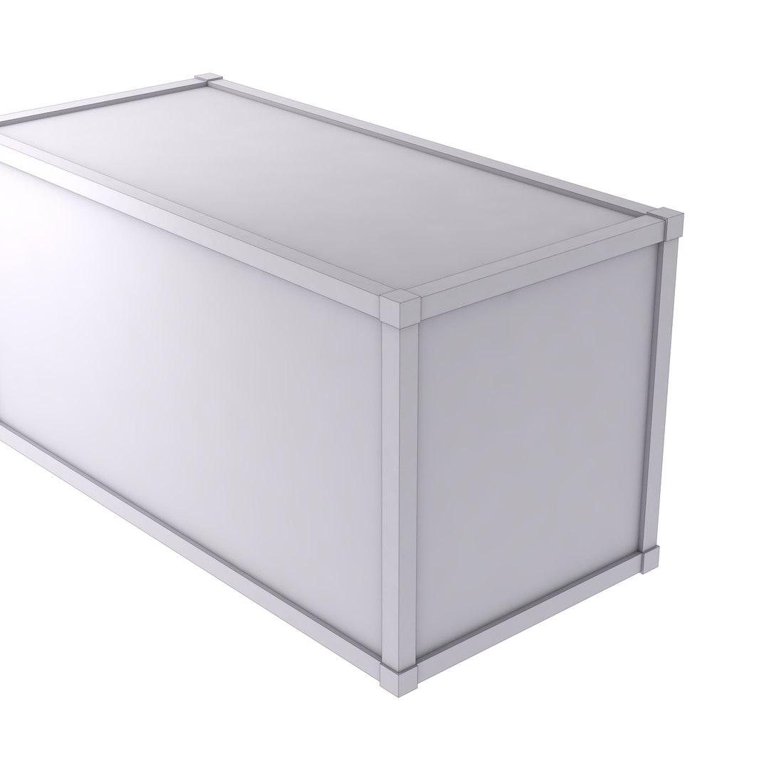 3D Modeled Cartoon Cargo Container - TurboSquid 1474989