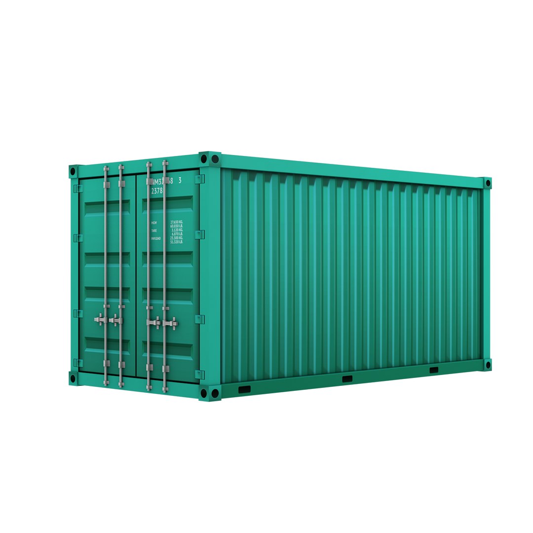 3D Modeled Cartoon Cargo Container - TurboSquid 1474989