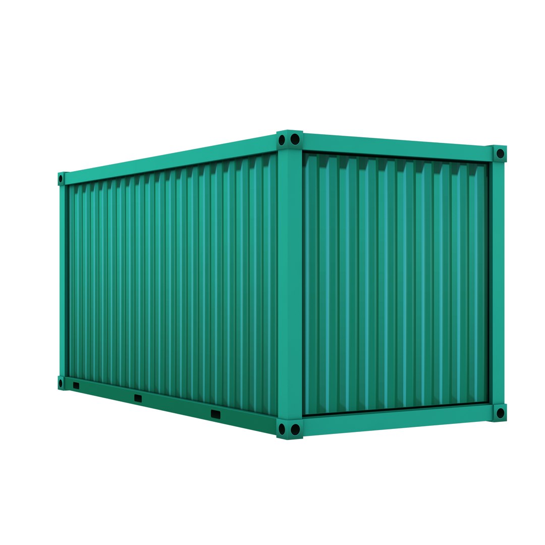 3D Modeled Cartoon Cargo Container - TurboSquid 1474989