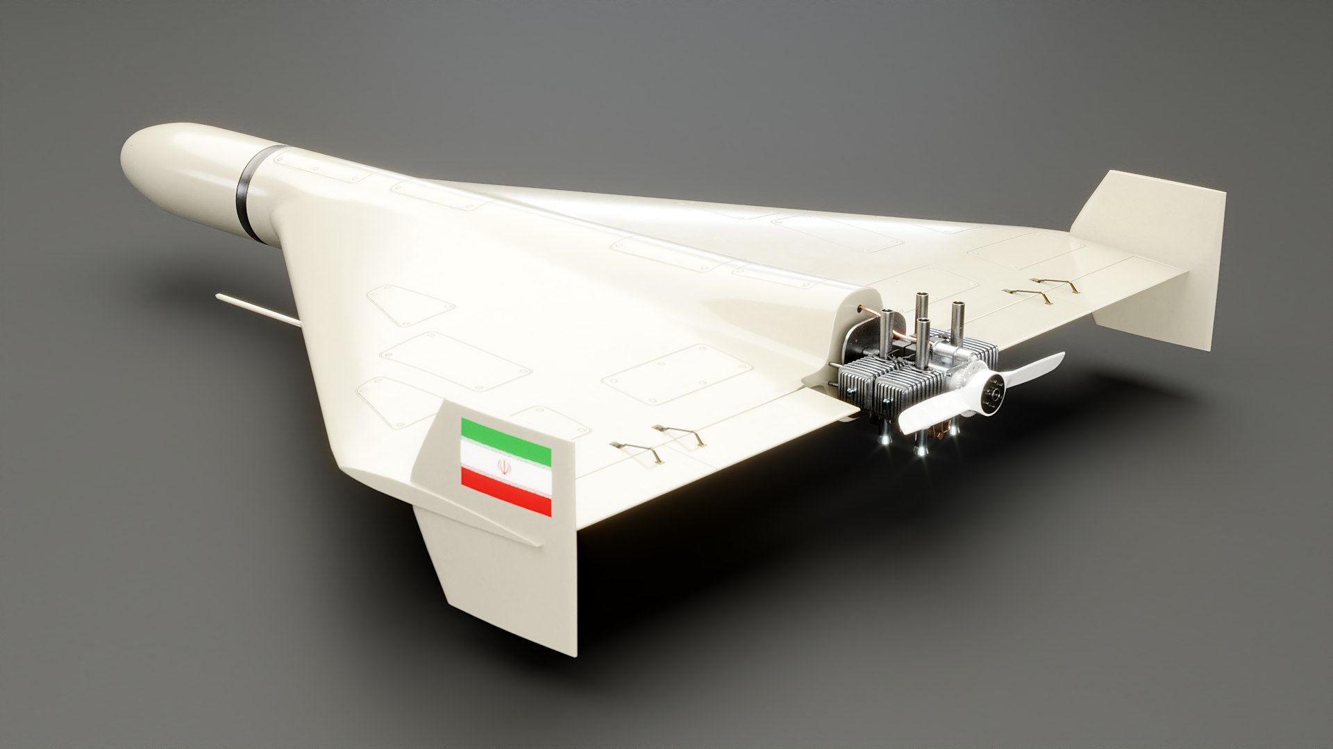 3D Shahed 136 And Anti Drone Pickup Model - TurboSquid 2373017