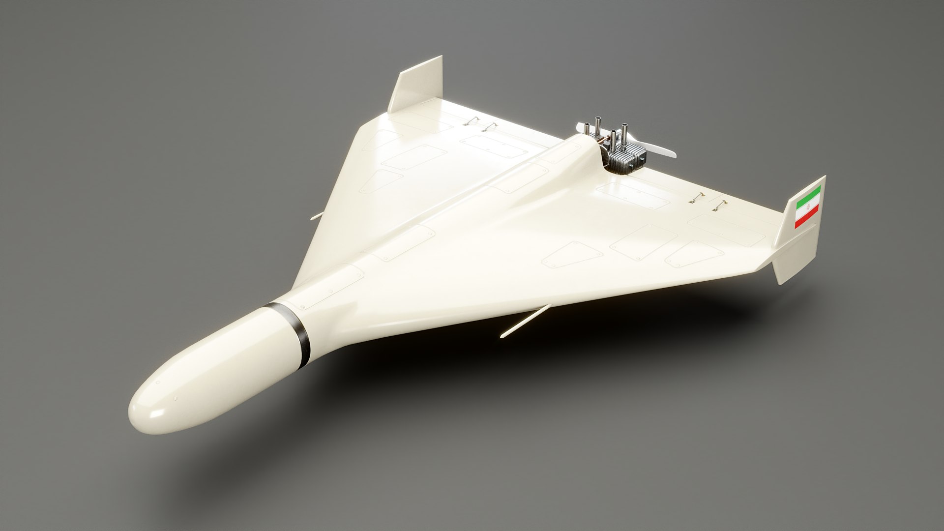 3D Shahed 136 And Anti Drone Pickup Model - TurboSquid 2373017