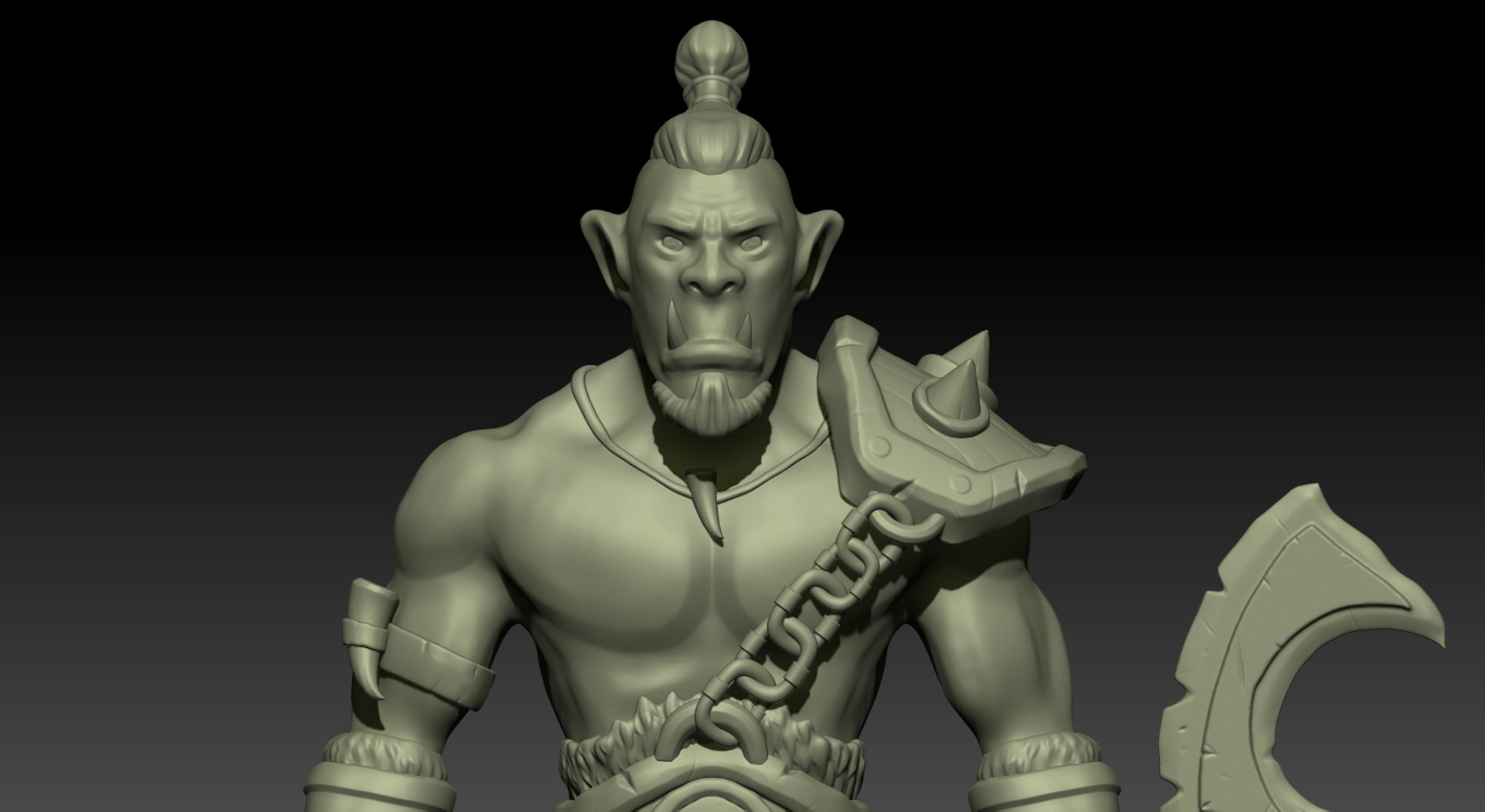 Stylized fantasy orc 3D model - TurboSquid 1218159
