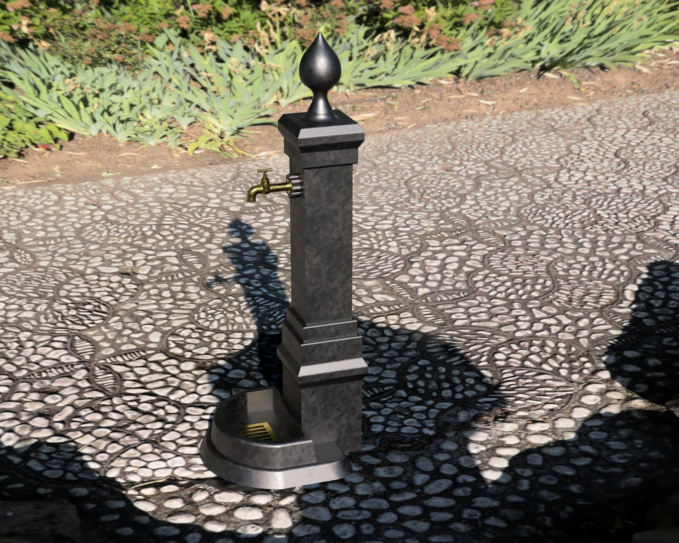 3D Fountain - TurboSquid 2011941