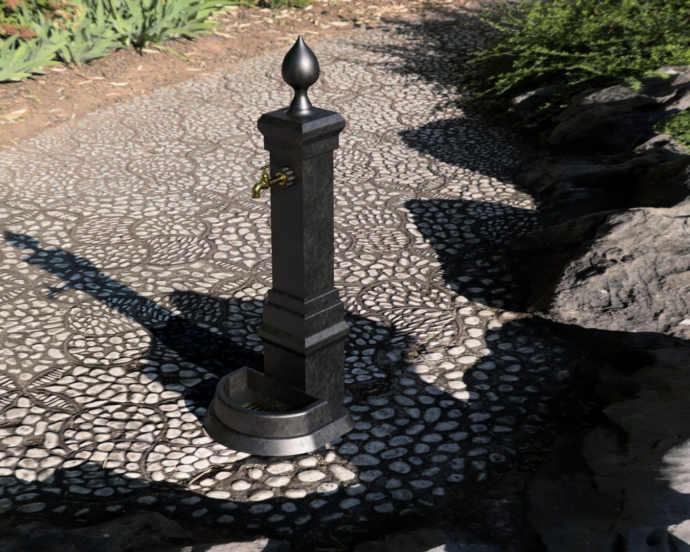 3D Fountain - TurboSquid 2011941