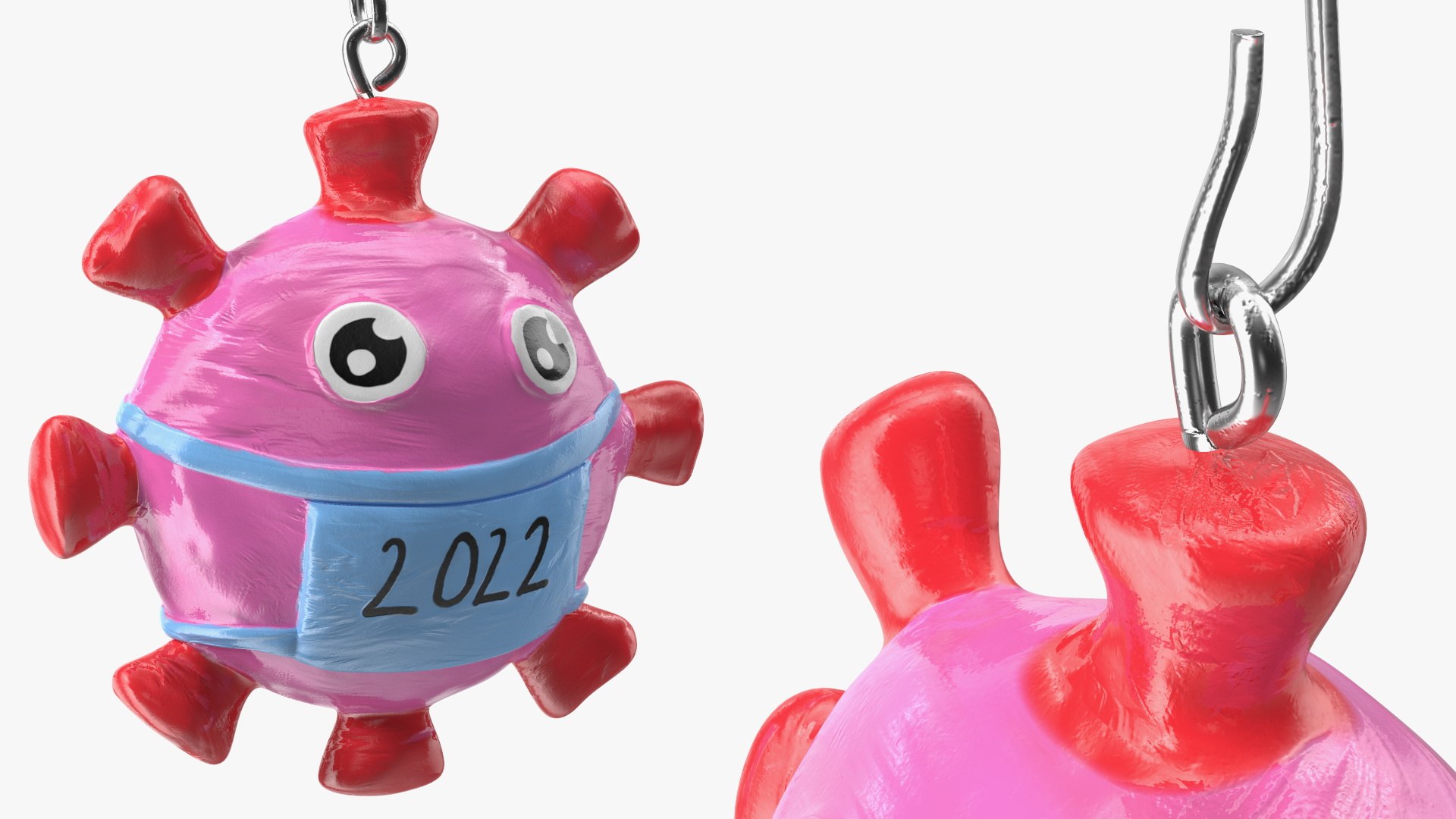 Coronavirus Christmas Tree Toys Collection 3D model - TurboSquid 2175627