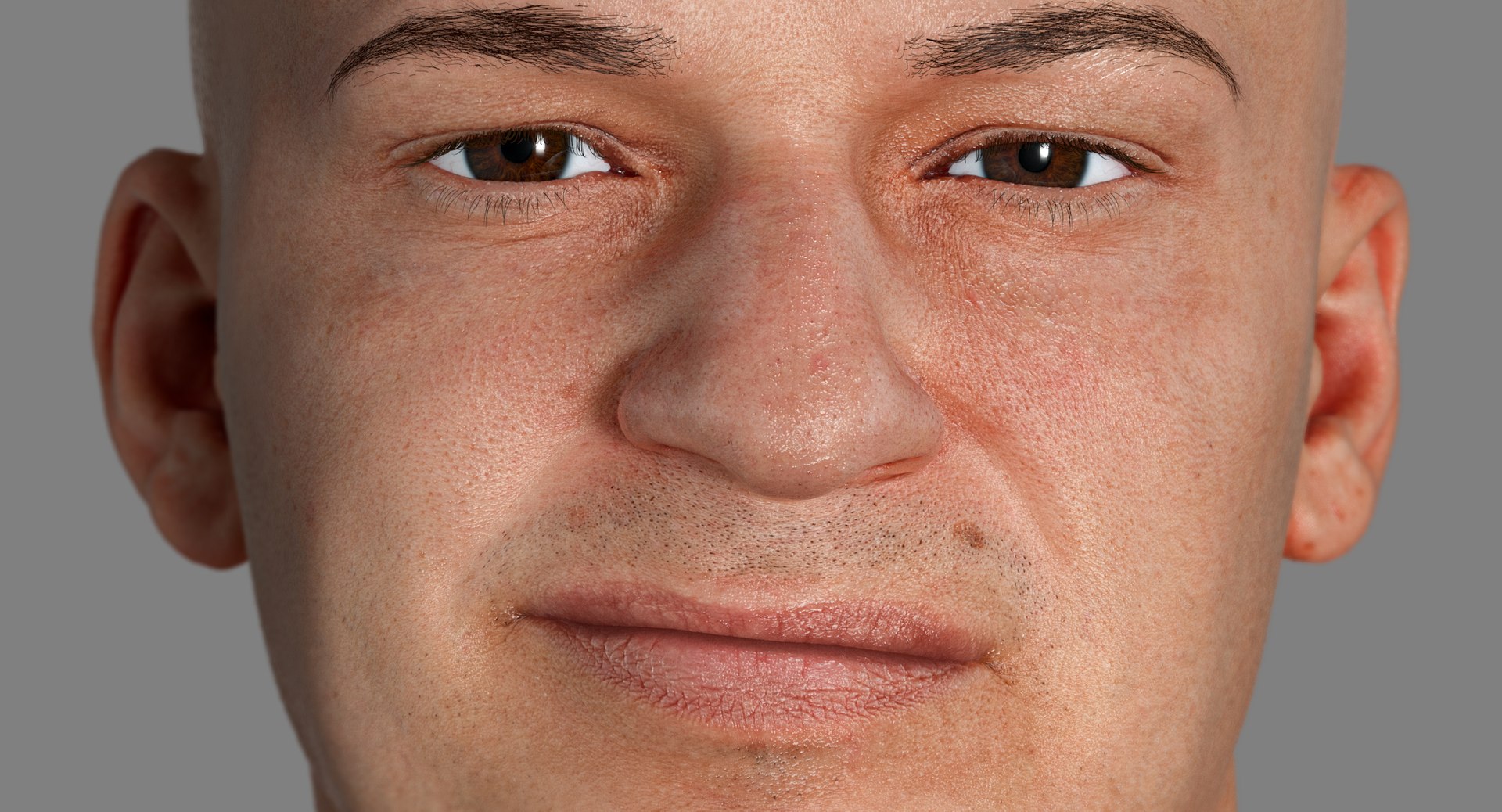 Real Pbr Marcus Human Head 3D - TurboSquid 1700222