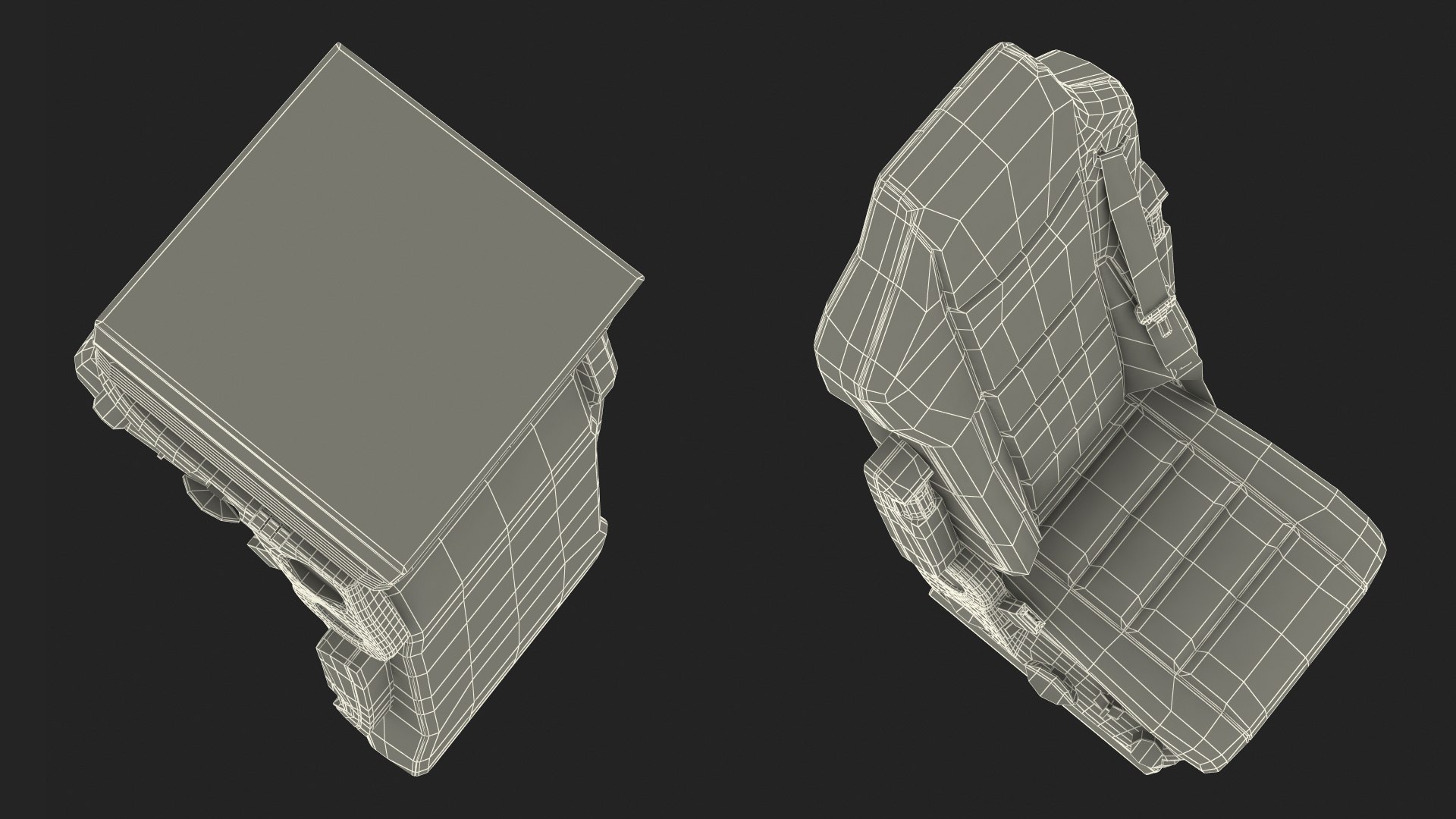 Bus Driver Seat 3D Model - TurboSquid 2059868