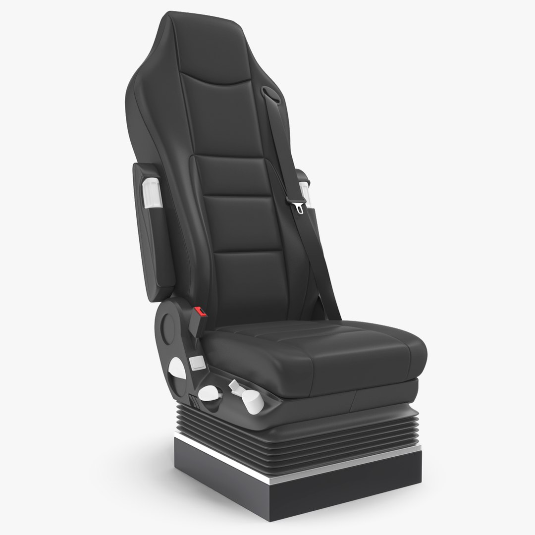 Bus Driver Seat 3D model - TurboSquid 2059868