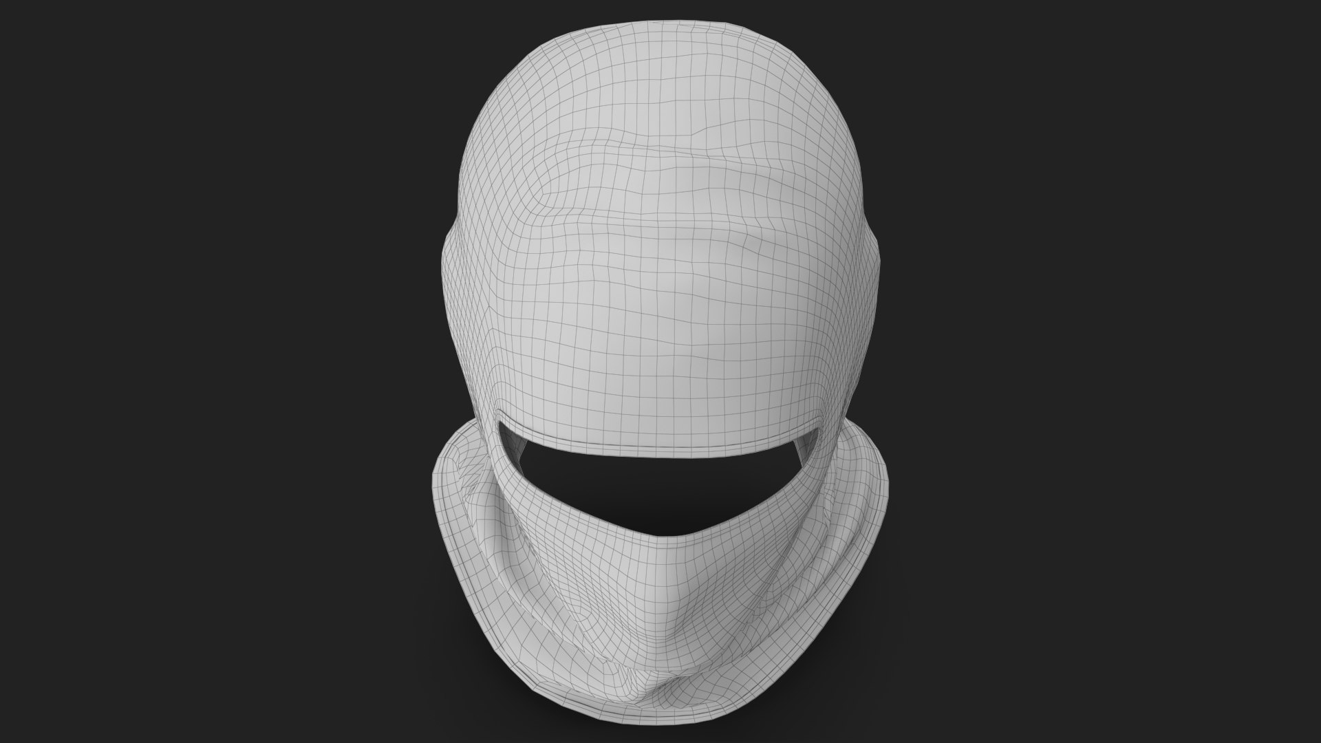 Balaclava v 2 Black 3D model - TurboSquid 1844243